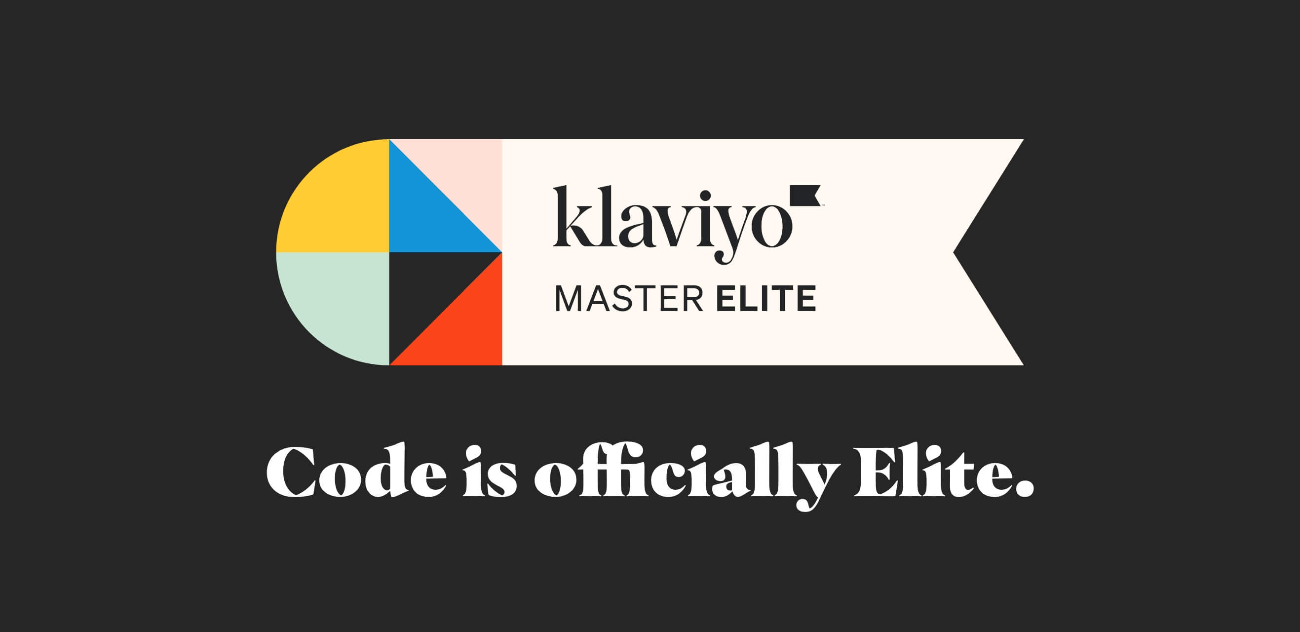 Code is the first-ever Klaviyo Elite Partner of the Benelux
